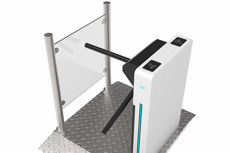 코팅 시리즈 턴게이트 KQ100 - 스피드게이트 | 보안게이트 | 보안 회전문